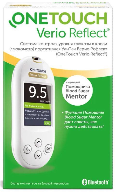 Ван тач верио рефлект глюкометр лайфскан юроп гмбх купить по цене от ...