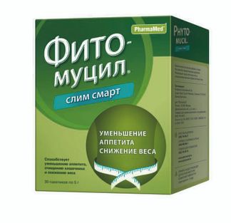 Фитомуцил слим смарт 5г 30 шт. купить по цене от 1350 руб в Москве ...